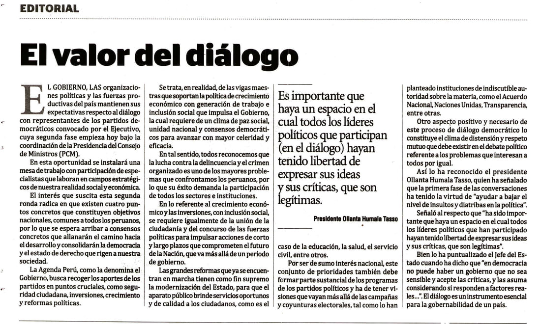 Ejemplos de editorial que marcan la opinión pública