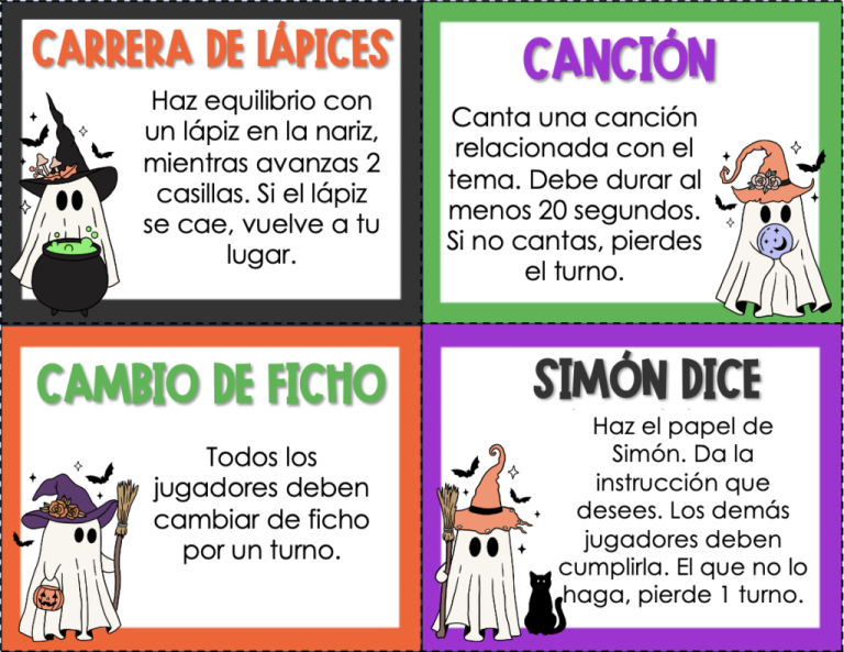 Ejemplos de palabras para hacer mímica y divertirse