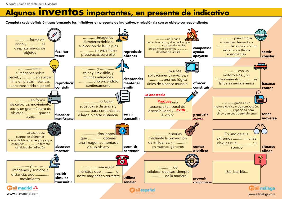 Ejercicios de presente de indicativo para mejorar tu español