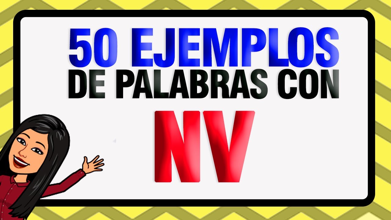Palabras con nv