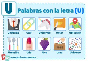 Palabras con u bonitas