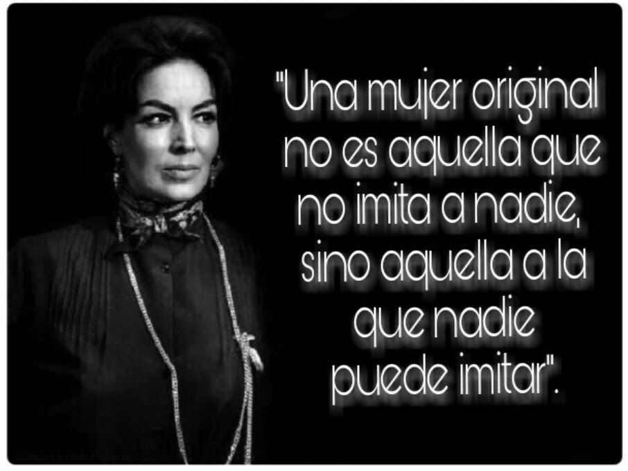 Frases de María Félix sobre amor y empoderamiento femenino