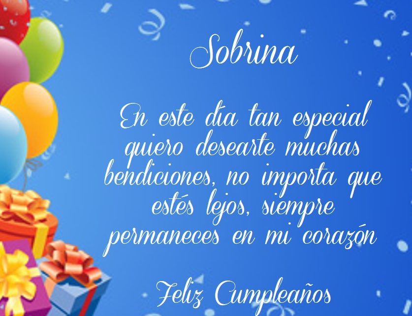 Frases para una sobrina especial que tocarán su corazón